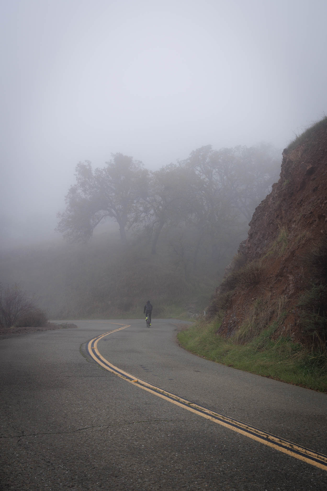 Above the Fog – Dashed Yellow Line